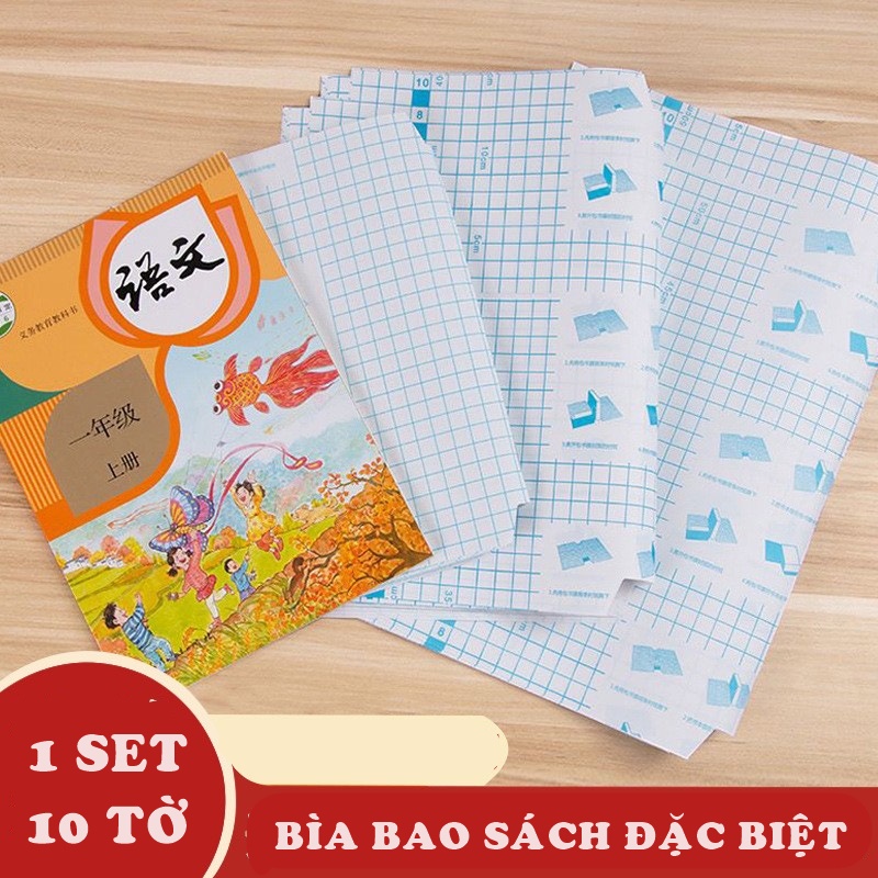 Set 10 tờ Decal bọc sách vở - Decal bao tập cho bé nhiều size | Shopee ...