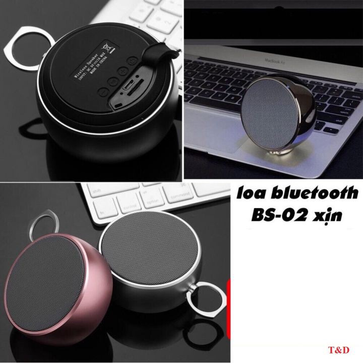 Loa Bluetooth mini BS02 | Shopee Việt Nam