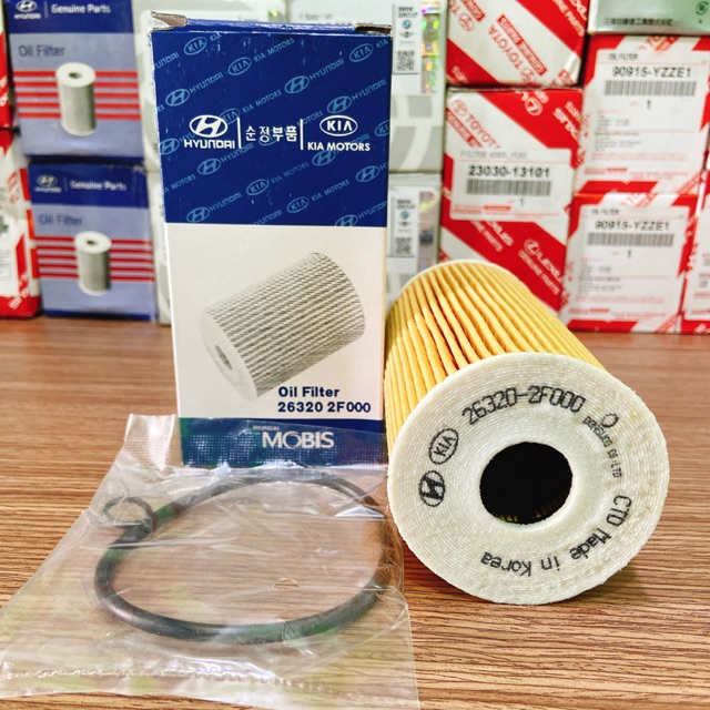 Lọc nhớt động cơ SantaFe, Tucson, Sorento, Sedona máy dầu (26320-2F000 ...