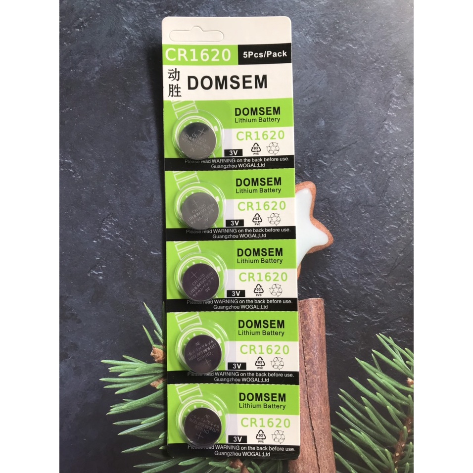 GIÁ SIÊU TỐT Viên Pin 1620 CR1620 3V Chính Hãng Vỉ 5 Viên | Shopee Việt Nam