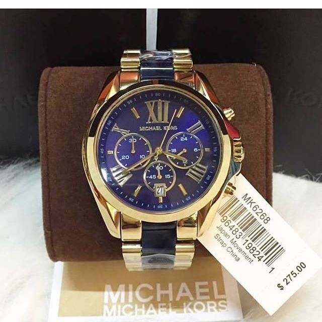 Đồng Hồ Nam Michel Kors Bradshaw Blue MK6268 | Shopee Việt Nam