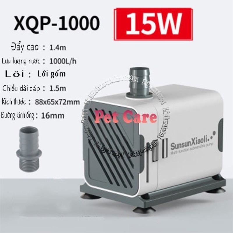 Máy bơm bể cá SUNSUN XIAOLI XQP - XQP 500 - XQP 1000 - XQP 1500 - XQP 2500 - XQP 3000 - XQP 3500 ...