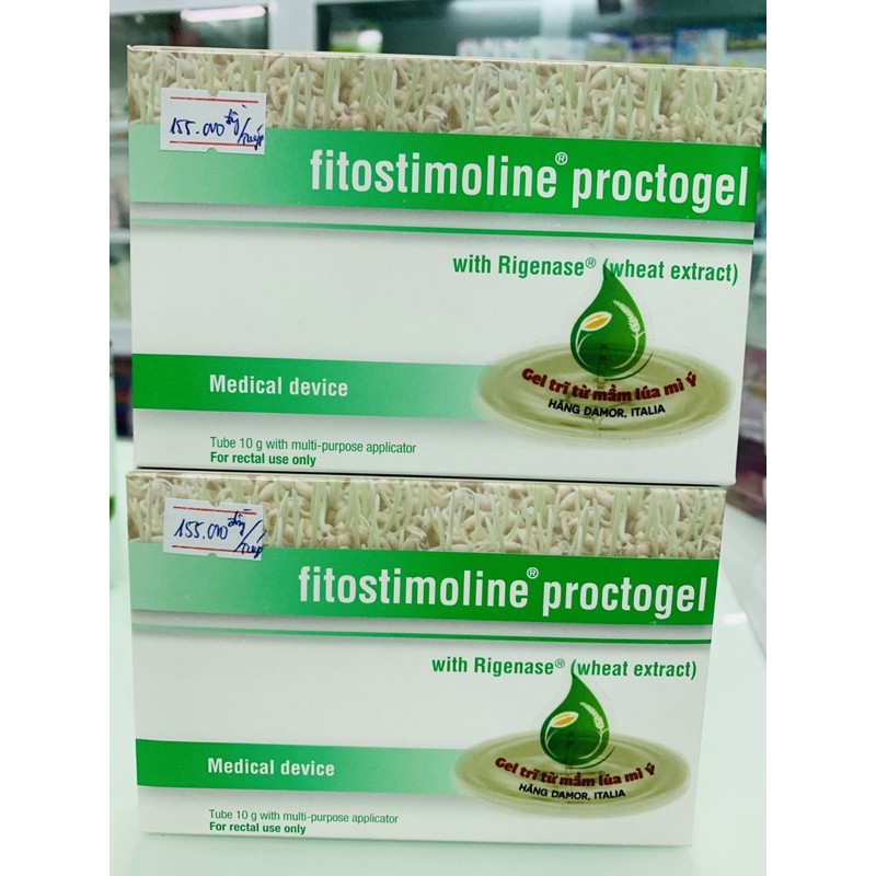 Gel bôi trĩ dùng trong vết thương hở, làm lành vết thương fitostimoline ...