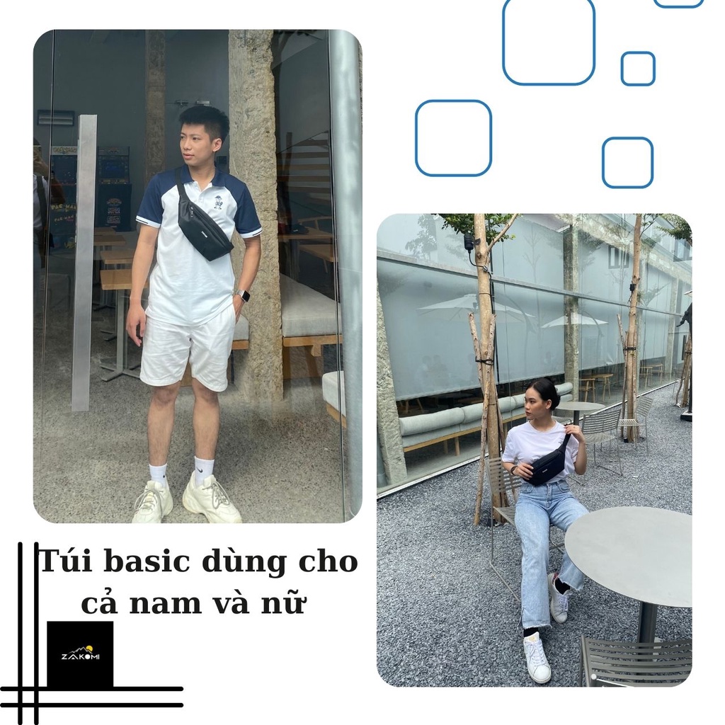 Túi bao tử nữ Zakomi ZTBT02 chất liệu vải Oxford chống nước – Bảo hành ...