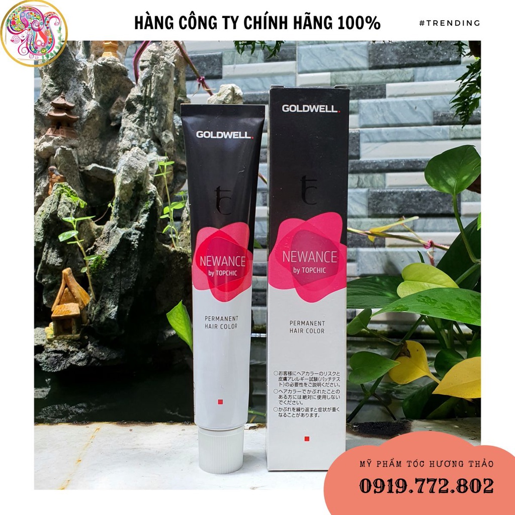 Màu nhuộm Goldwell phủ bạc thời trang NEWANCE by TOPCHIC 60ml ( New 2022 ) | Shopee Việt Nam