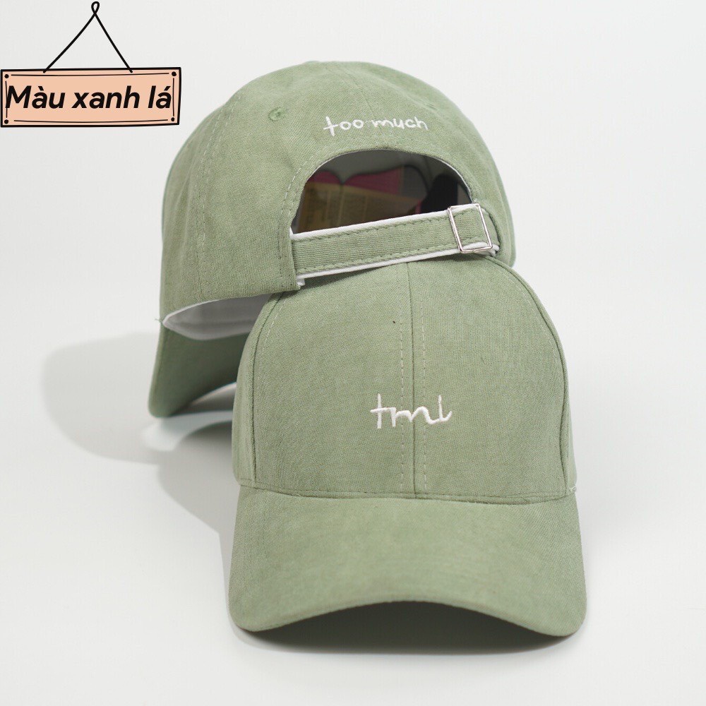Nón Lưỡi Trai Tmi Chất Kaki Cao Cấp Phong Cách Ulzzang Form Unisex Nam ...