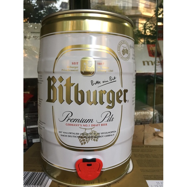 Bia Bitburger bom 5 lít | Shopee Việt Nam