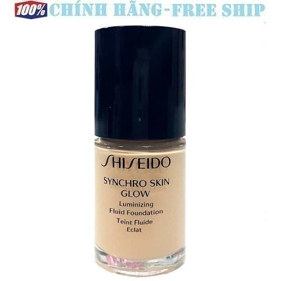 Phấn nền thông minh dạng lỏng SHISEIDO Synchro Skin Glow Luminizing Fluid Foundation SPF 20 ...