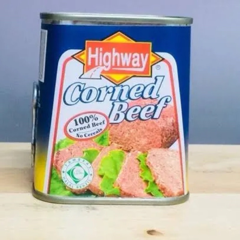 [DATE ĐẸP 06/2029]Thịt Bò Hộp Corned Beef Highway Brazil Hộp 340 Gram ...