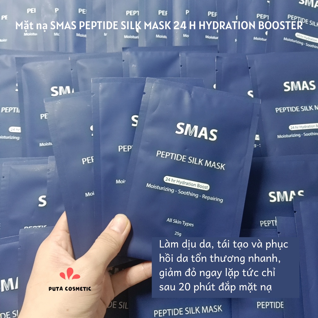 Mặt nạ phục hồi da Smas Peptide Silk Mask | Shopee Việt Nam