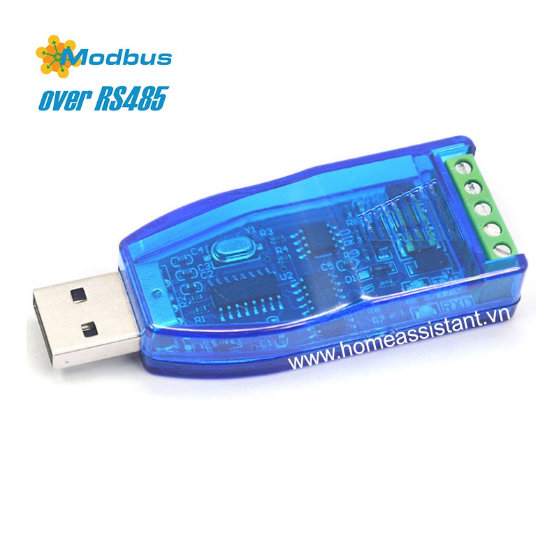USB To RS485 Modbus Chuẩn Công Nghiệp ZK-U485 (Hỗ trợ HomeAssistant ...