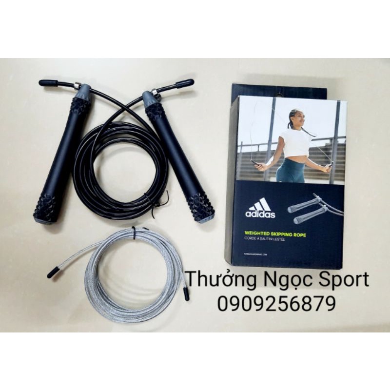 Dây Nhảy Adidas ADRP-13511 Lõi Thép Cao Cấp Hàng Chính Hãng | Shopee ...