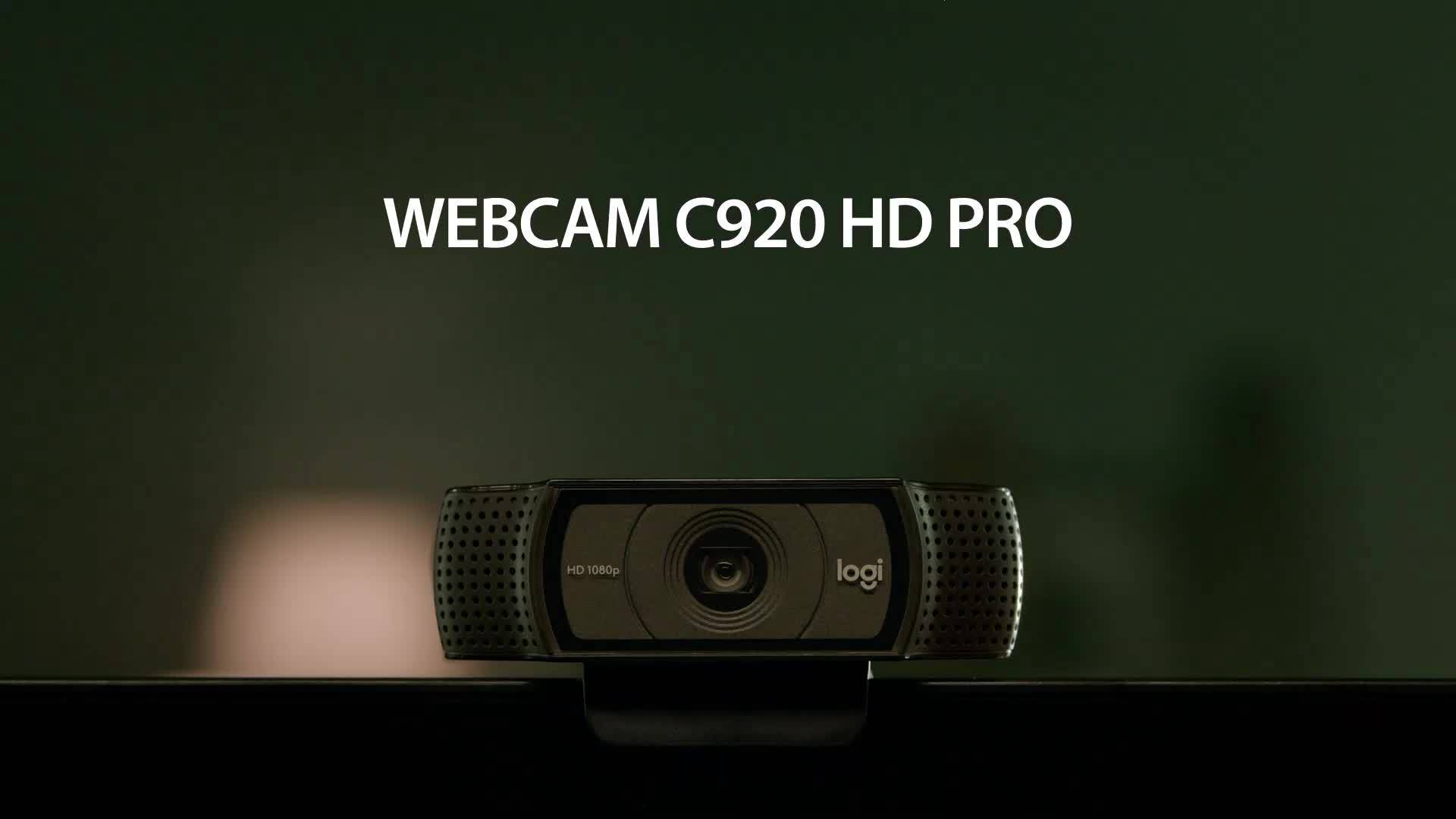 Webcam Logitech C920 Pro Full HD 1080p 30FPS - mic kép to rõ, tự động ...