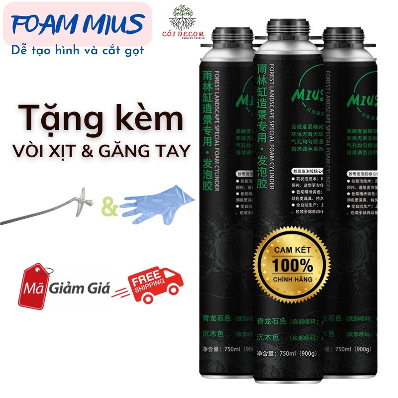 Foam mius tạo hình hồ bán cạn, terrarium | Shopee Việt Nam
