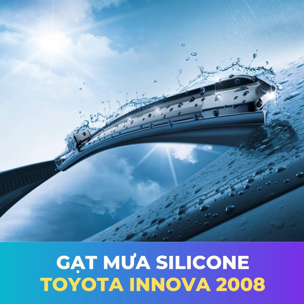 Gạt Mưa Silicone cho TOYOTA INNOVA 2008 | Shopee Việt Nam