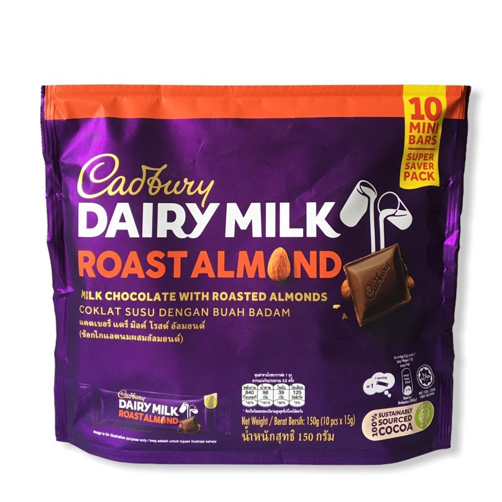 Socola Cadbury Dairy Milk Roast Almond 150g (Nhập khẩu chính hãng ...