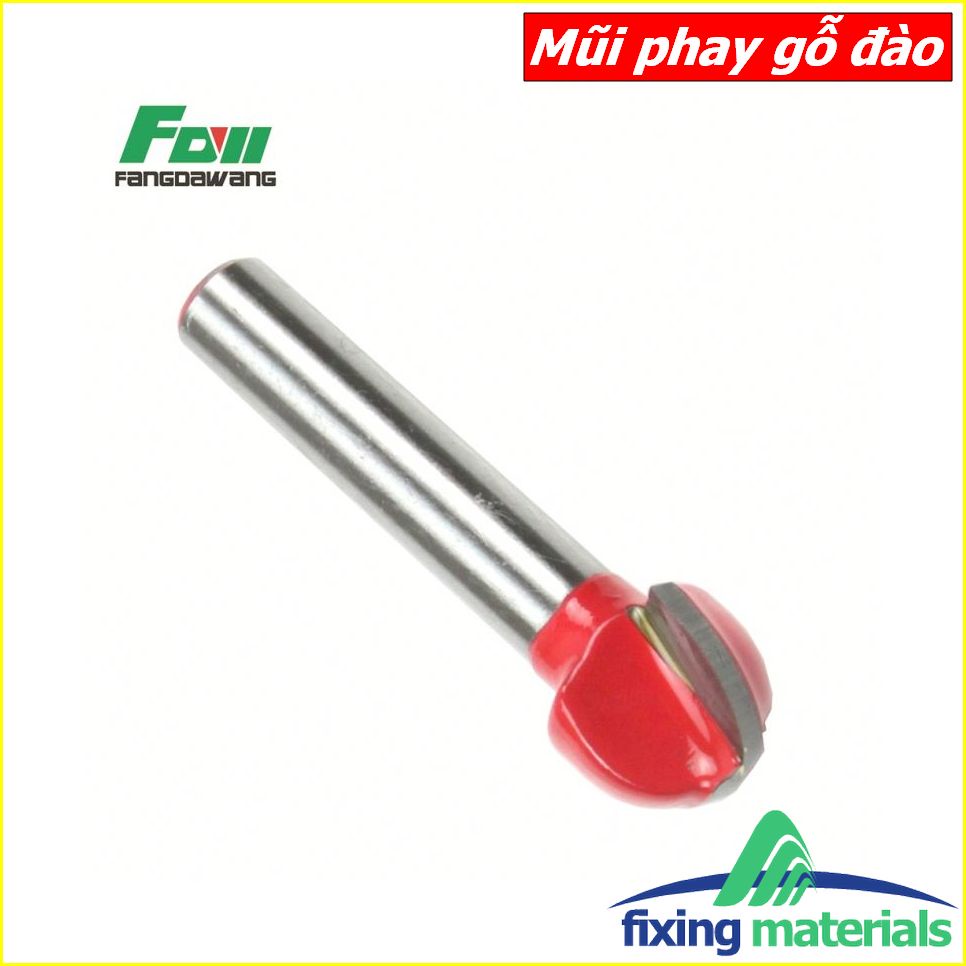 Mũi phay gỗ đào, cốt 6.35mm và 12.7mm (mũi router, mũi soi gỗ) | Shopee ...
