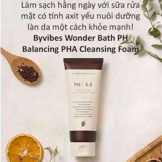 Sữa rửa mặt PHA 5.5 Byvibes Wonder Bath 130ml | Shopee Việt Nam