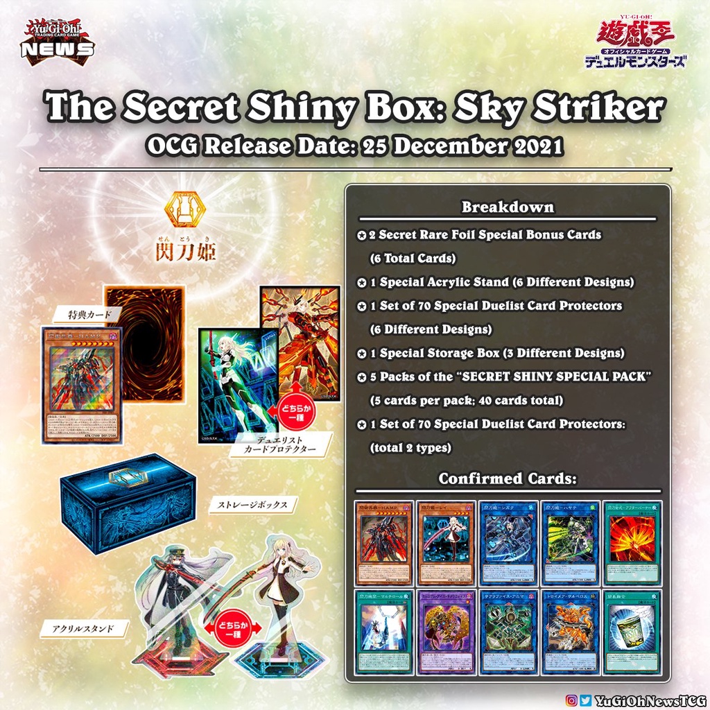 [Yugioh Funny Shop] PHỤ KIỆN Hộp SECRET SHINY BOX chính hãng nguyên ...