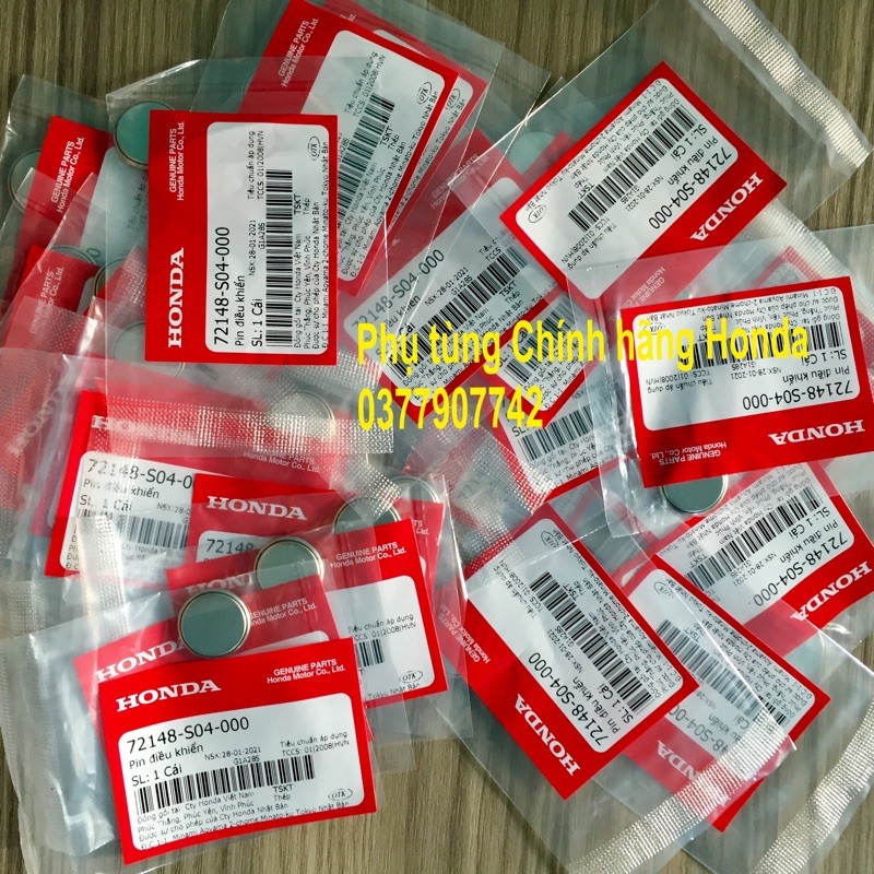 Pin Chìa Khoá Điều Khiển Smartkey Honda Remote SH, VISION, AIRBLADE ...