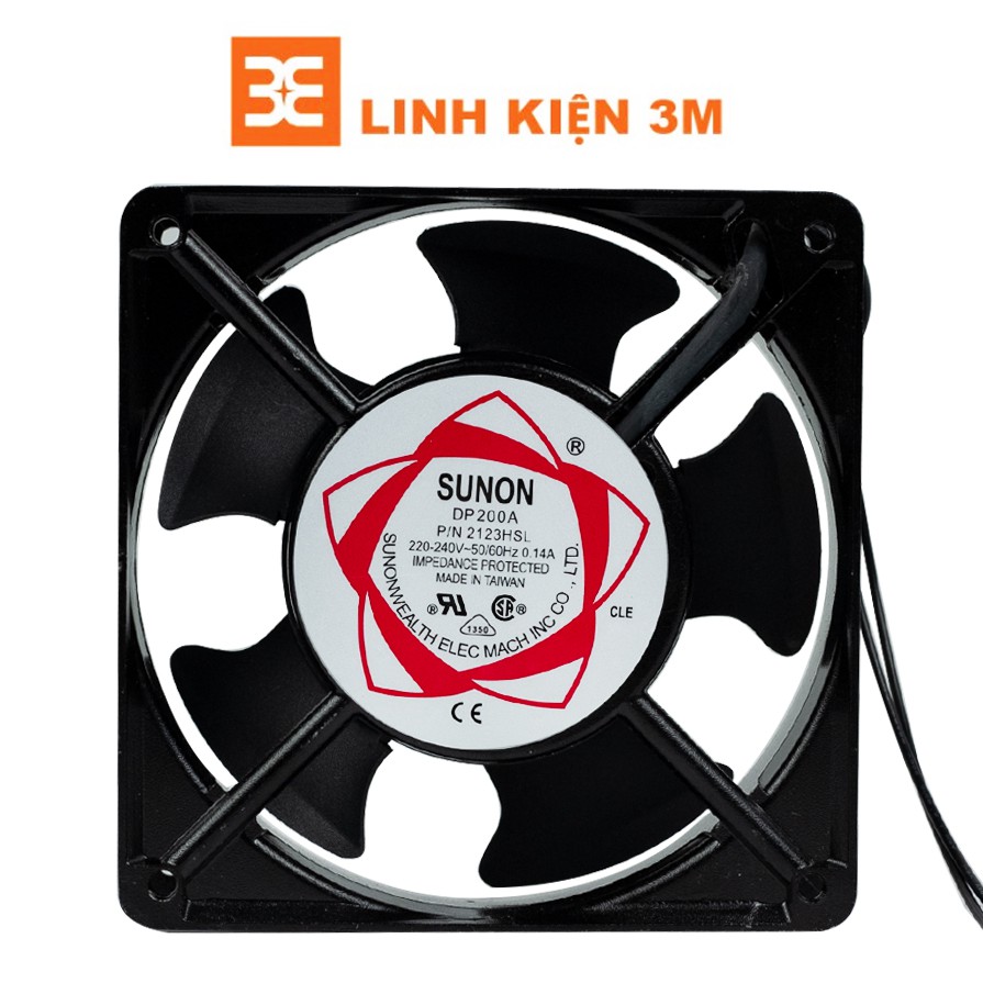 Quạt Tản Nhiệt SUNON 220-240VAC 0.14A TAIWAN | Shopee Việt Nam