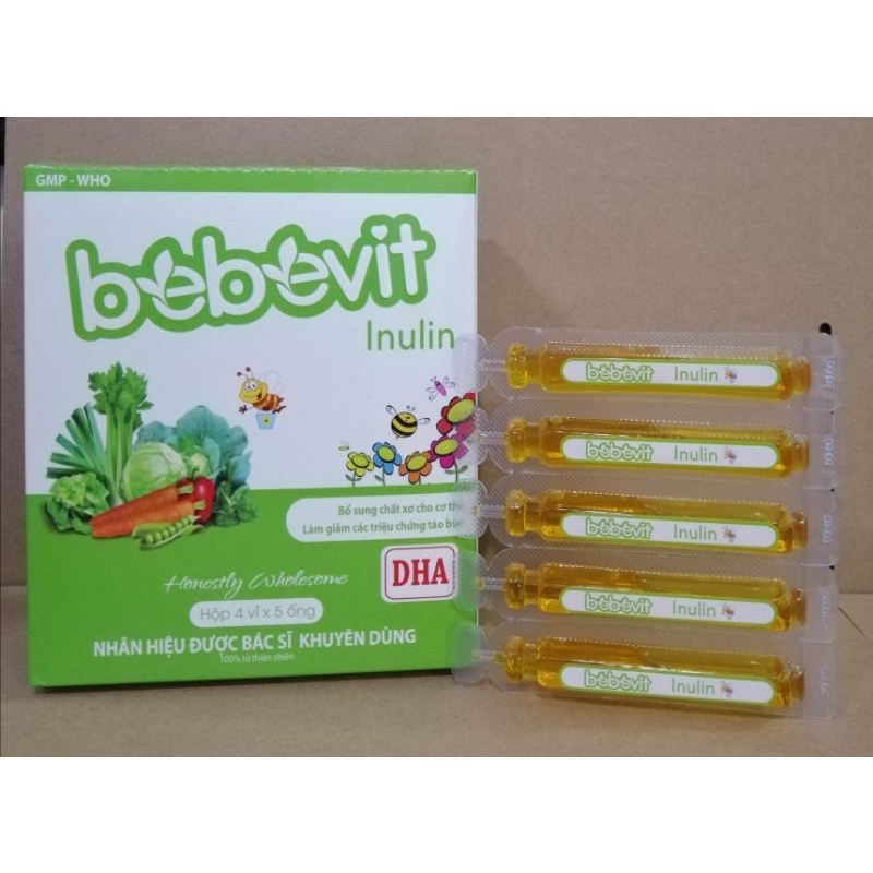 Bebevit Inulin DHA - Bổ sung chất xơ cho cơ thể, hỗ trợ làm giảm các ...