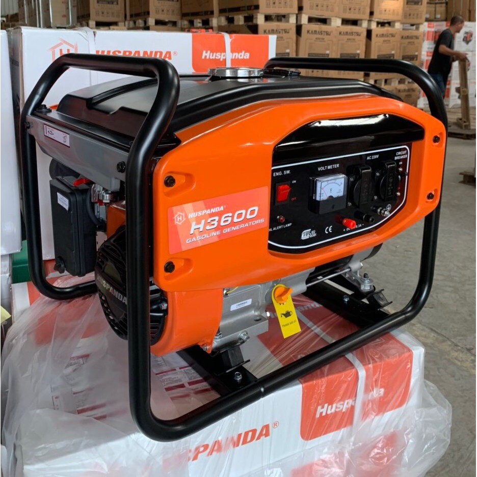 Máy Phát Điện Chạy Xăng 3Kw Huspanda H3600E Đề | Shopee Việt Nam