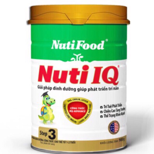 Bộ 2 hộp sữa nuti IQ step 3 hộp 900g hsd:2021 | Shopee Việt Nam
