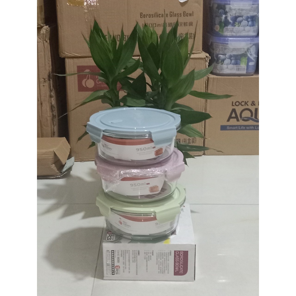 Thố tròn nắp có lỗ thoát hơi,Thố thủy tinh 950ml_620ml_400ml(giao màu ngẫu nhiên) | Shopee Việt Nam