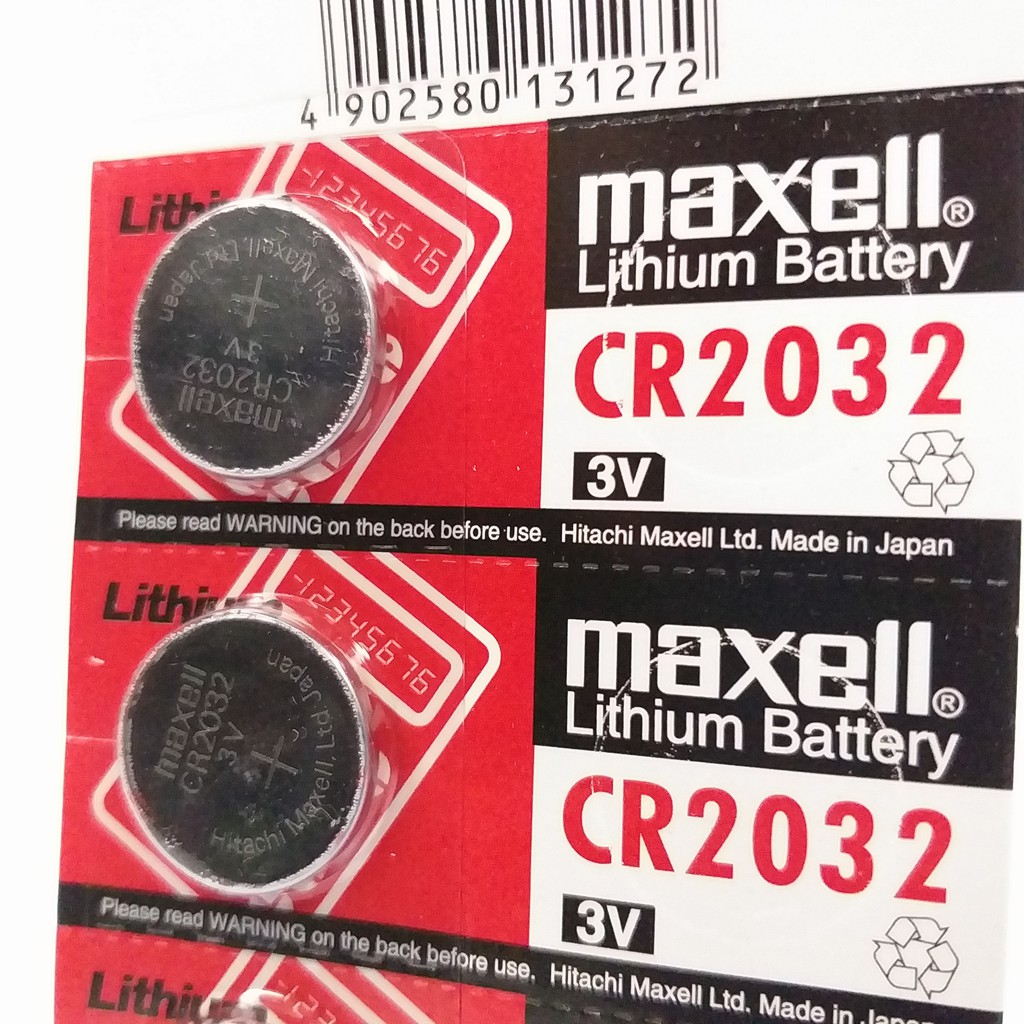 Pin Cr2032 3V Lithium Dùng Cho Cân Điện Tử, Remote Xe Chất Lượng Tốt ...