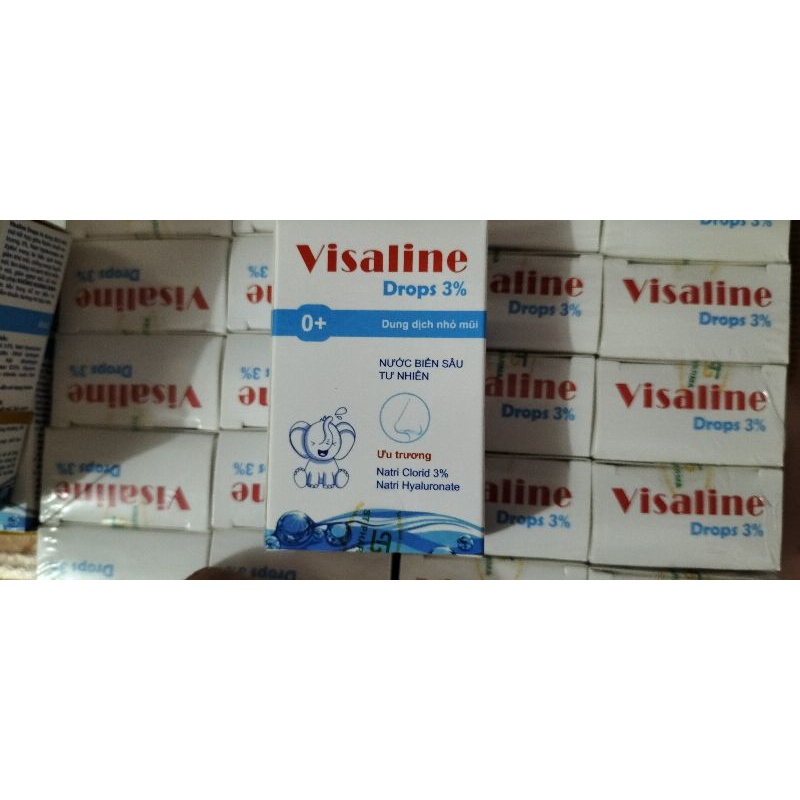 DUNG DỊCH NHỎ MŨI VISALINE DROPS ( MẪU MỚI CỦA HYABEST DROPS) | Shopee ...