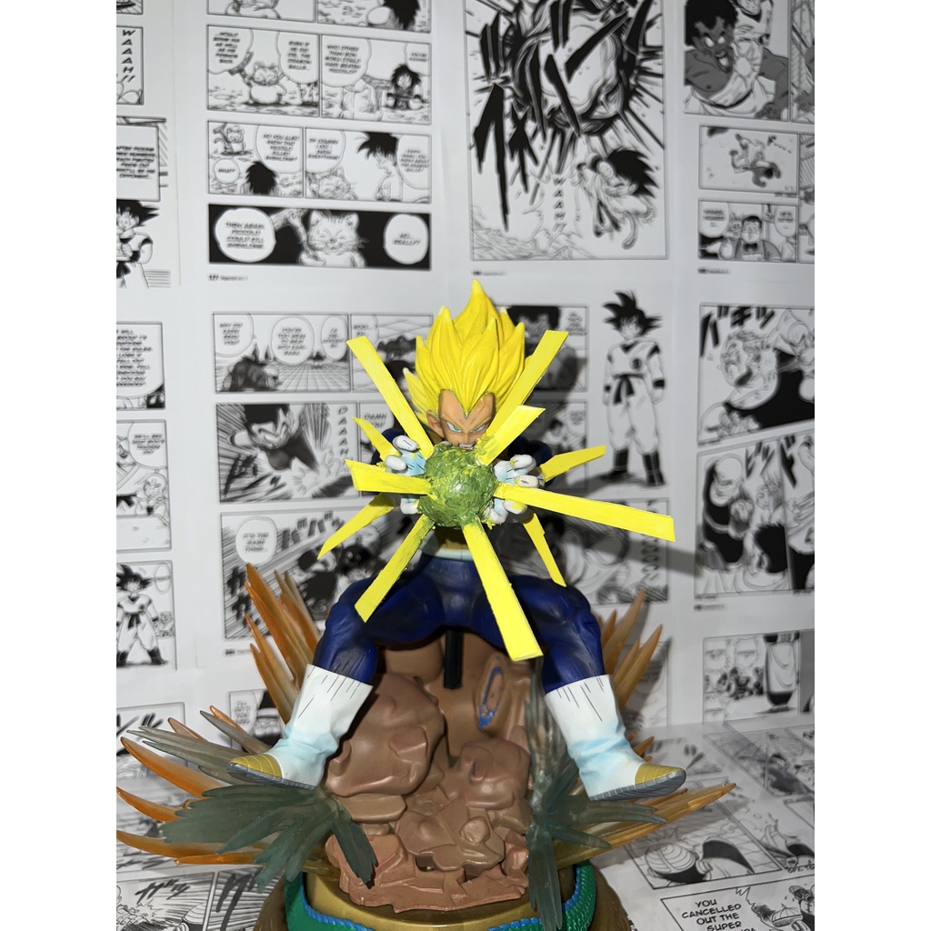 Mô hình vegeta custom real chính hãng bandai | Shopee Việt Nam