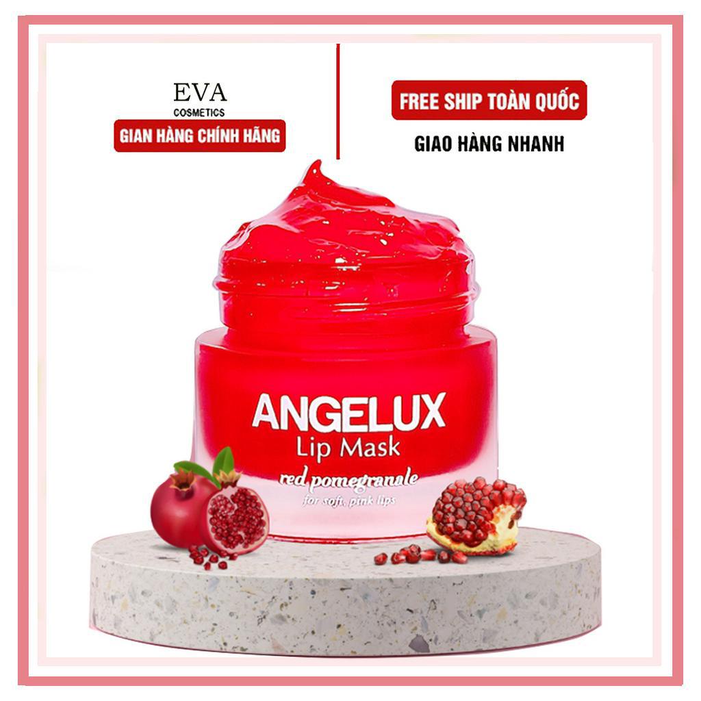 Ủ môi lựu đỏ Angelux 10ml, mặt nạ ngủ môi dùng thay thế son bóng giúp ...
