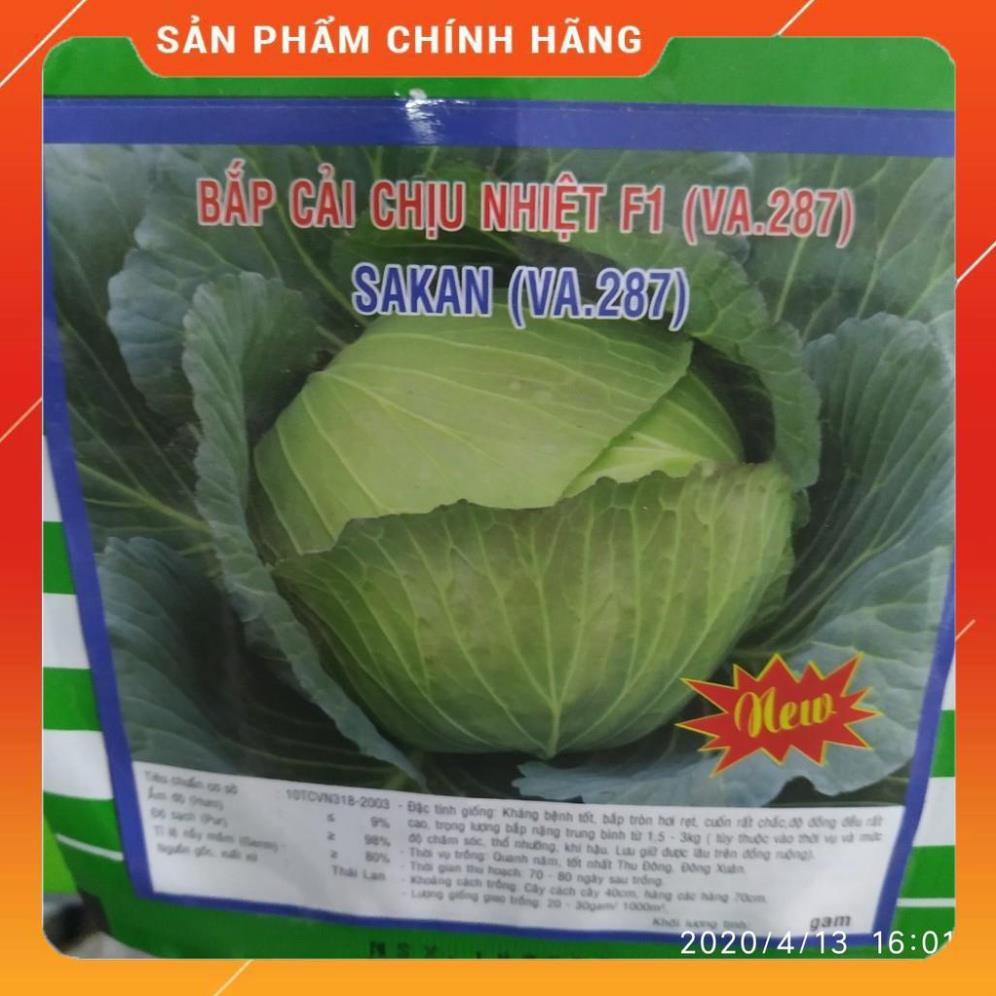 Hạt giống bắp cải chịu nhiệt F1 10g | Shopee Việt Nam