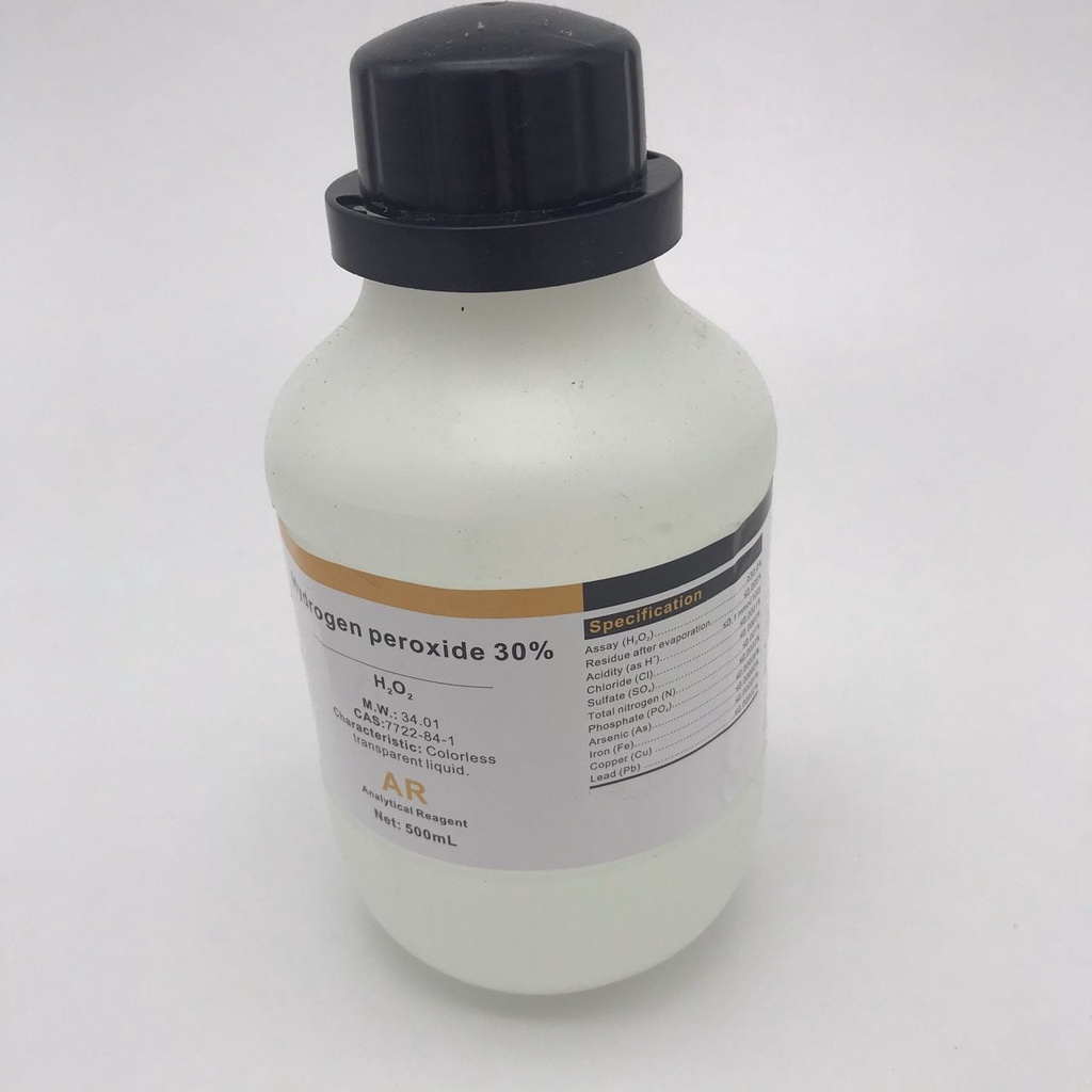 H2O2 30% Hydrogen peroxide Trung Quốc lọ 500ml xilong hoặc GH | Shopee ...