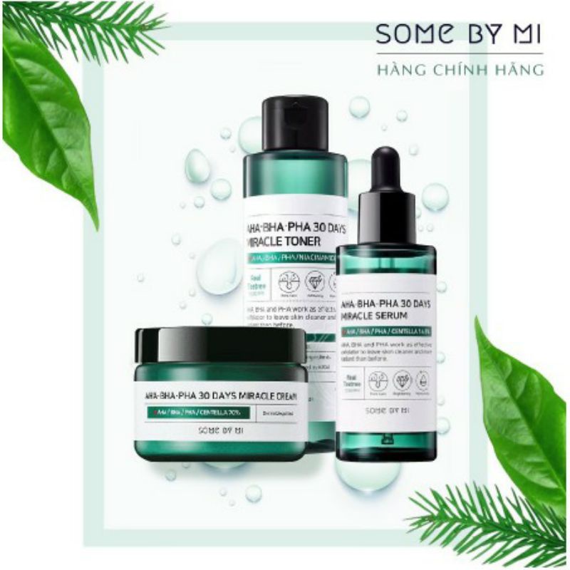 [CHÍNH HÃNG] BỘ 3 SẢN PHẨM GIẢM MỤN SOME BY ME AHA- BHA- PHA 30DAYS ...