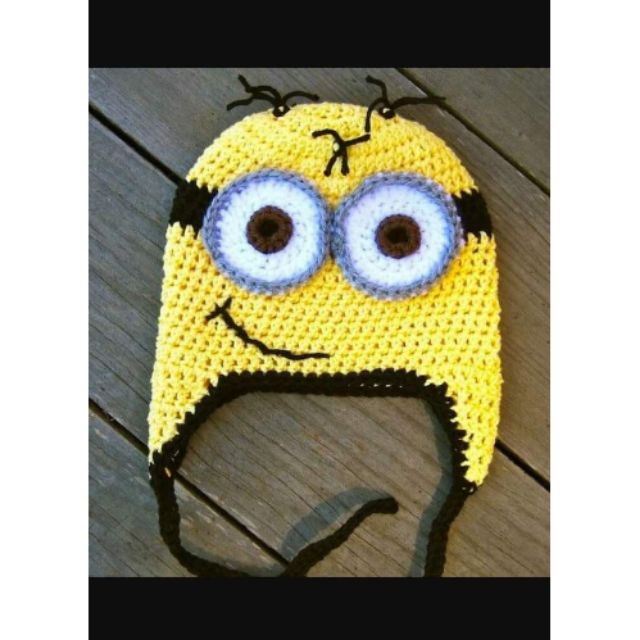 Mũ len minion | Shopee Việt Nam
