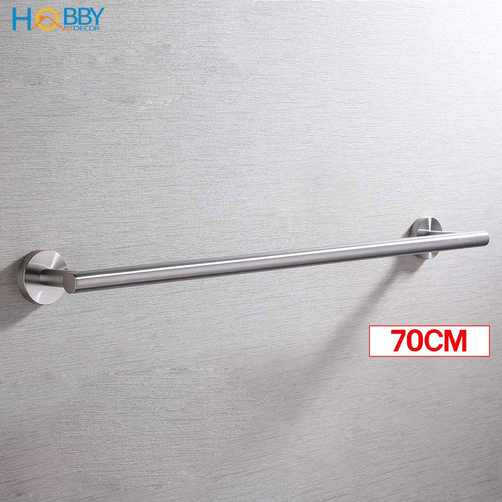 Thanh treo khăn nhà tắm Inox 304 khoan tường HOBBY Home Decor GT70 dài ...