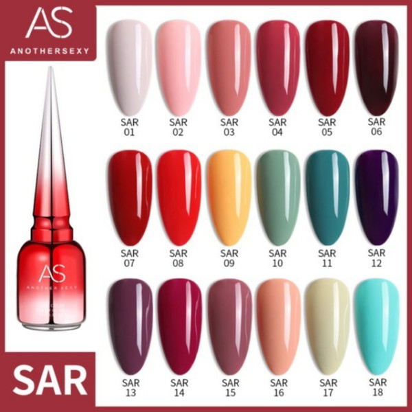 Sơn gel As mã SAR 15ML - chai đỏ | Shopee Việt Nam