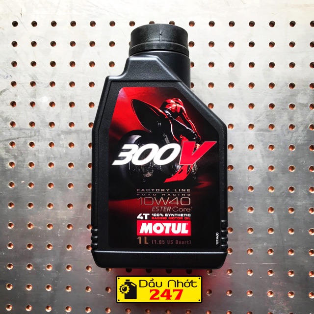 Dầu nhớt Motul 300v 10w40 (Tem 3 lớp) | Shopee Việt Nam