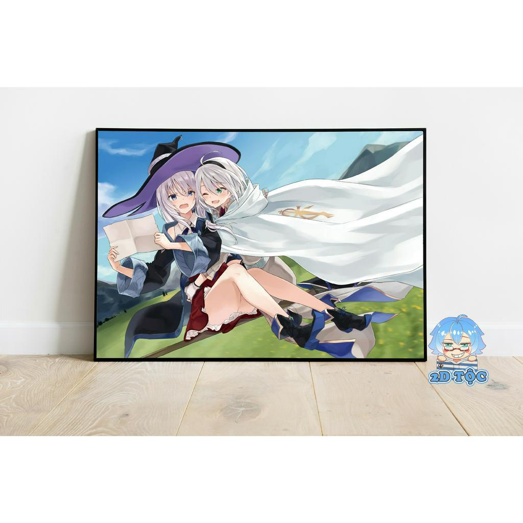 TRANH POSTER A3 Anime Manga Hành trình của Elaina Majo no Tabitabi (4 ...