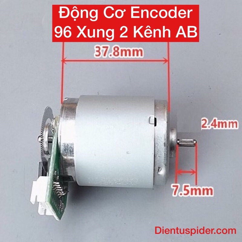 Động cơ encoder 96 xung 2 kênh AB (có kèm dây bus) | Shopee Việt Nam