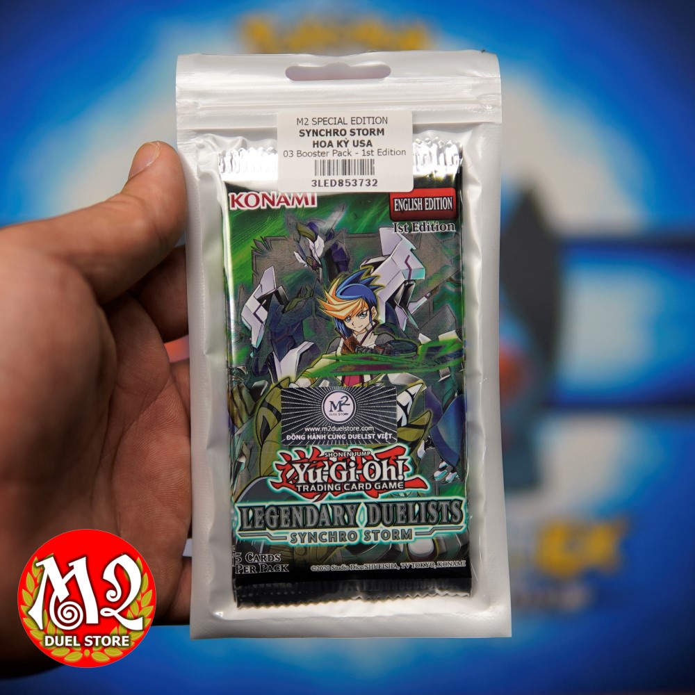 Gói thẻ bài Legendary Duelists: Synchro Storm Yugioh M2 Special Edition - Gồm 3 Booster Packs ...