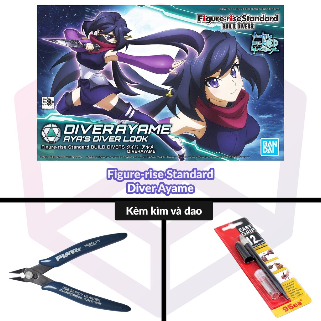 Mô Hình Gundam Bandai Figure-rise Standard 028 Diver Ayame Build Divers ...