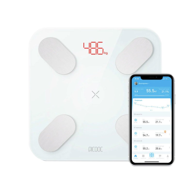 Cân Sức Khỏe Thông Minh PICOOC Mini Pro - Phiên Bản Quốc tế - Đo 13 chỉ ...