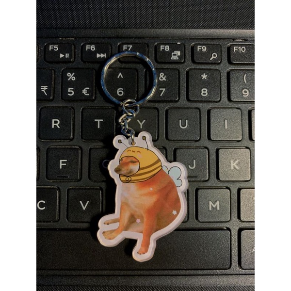 Móc khóa cheems meme shiba inu phong cách hài hước nhiều nhân vật treo ...