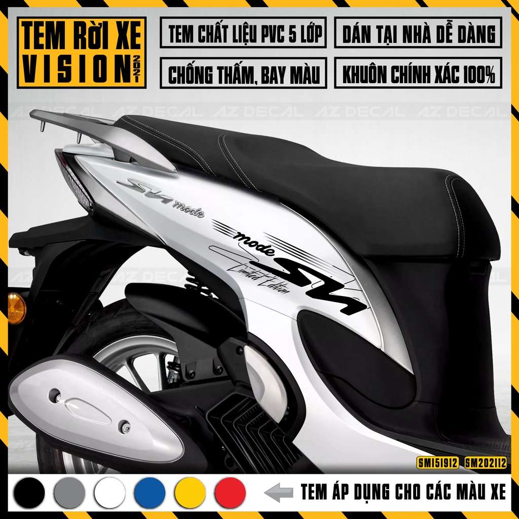 Tem SH Mode Đẹp Mẫu Chìm Nổi Limited Edition | SM12 | Decal SH Nữ Chống ...