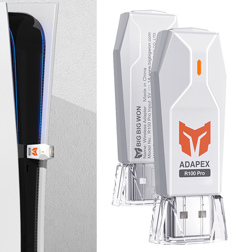 R100 Pro USB Thu Không Dây Adapter Tay Cầm Chơi Game Chuyển Đổi Cho PS4 ...