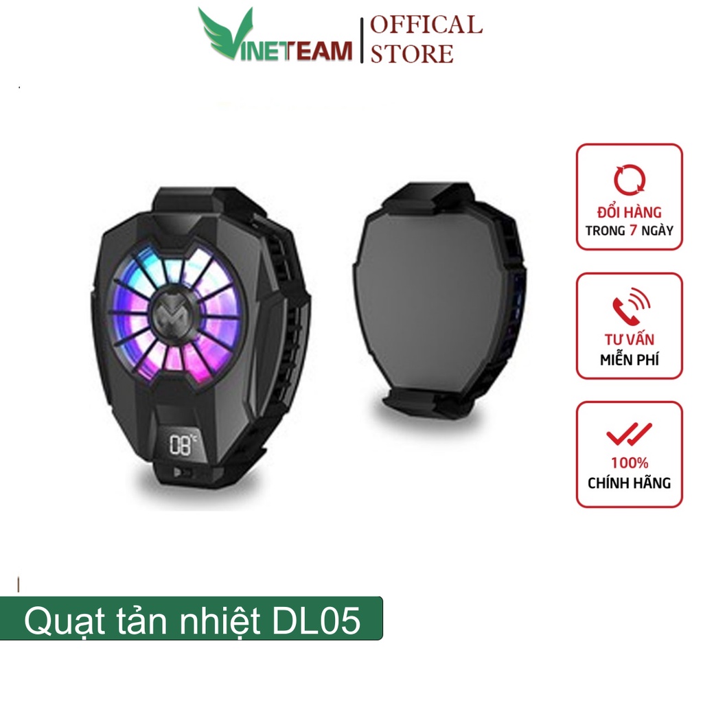 Quạt Tản Nhiệt điện Thoại Vinetteam Memo Dl05 Làm Lạnh Ngay Lập Tức
