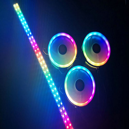 Dây Led RGB Trang Trí Case Có Remote Điều Khiển Riêng | Shopee Việt Nam